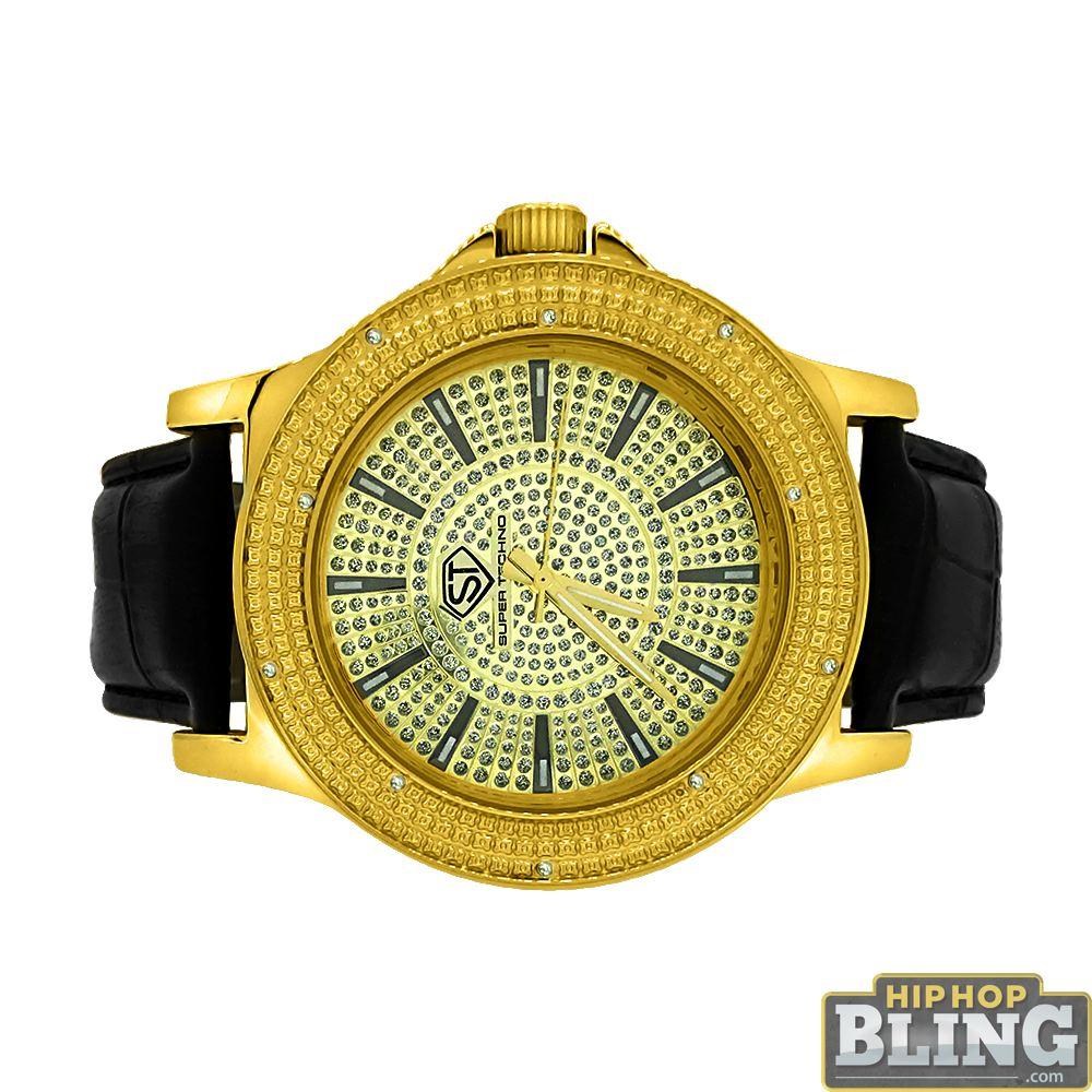 Classic Super Techno Diamond Watch Hip Hop Style – BlingBlowout